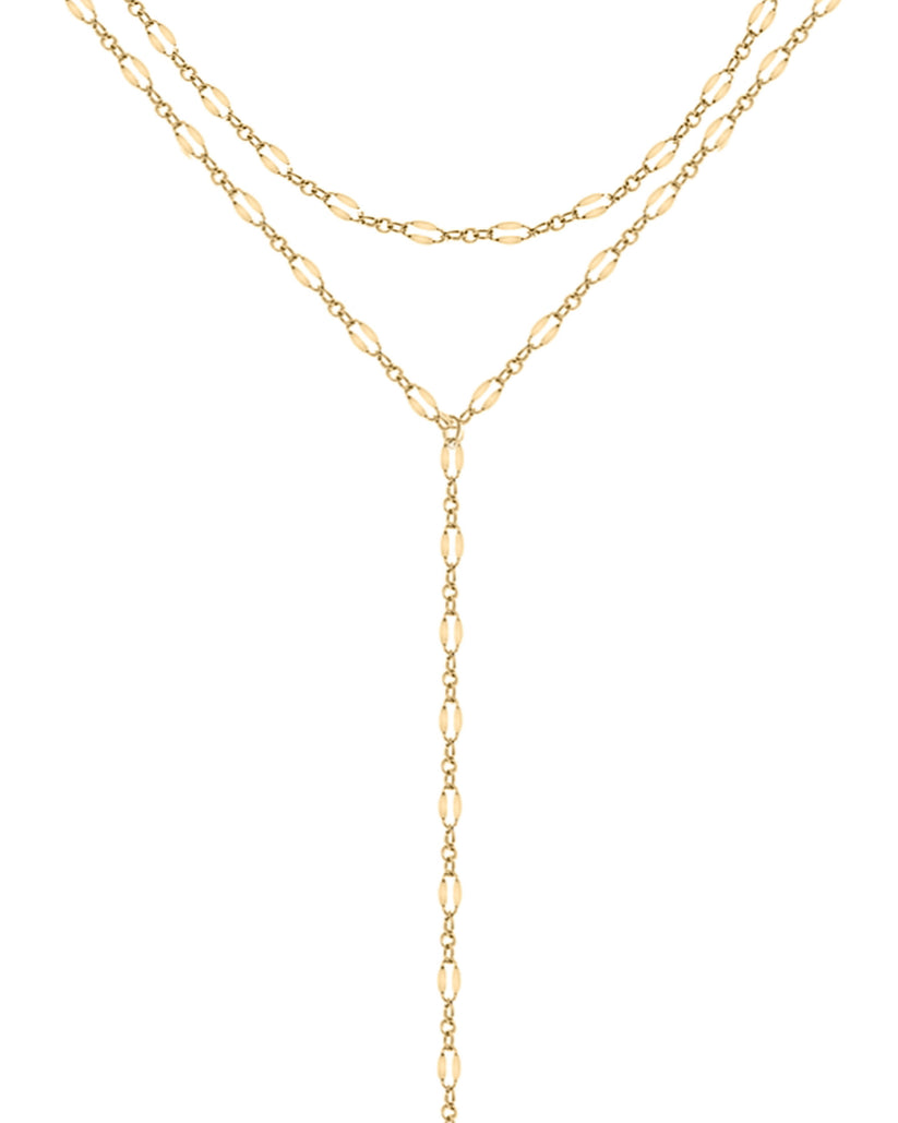 Hayden Double Layer Lariat – Belladaar
